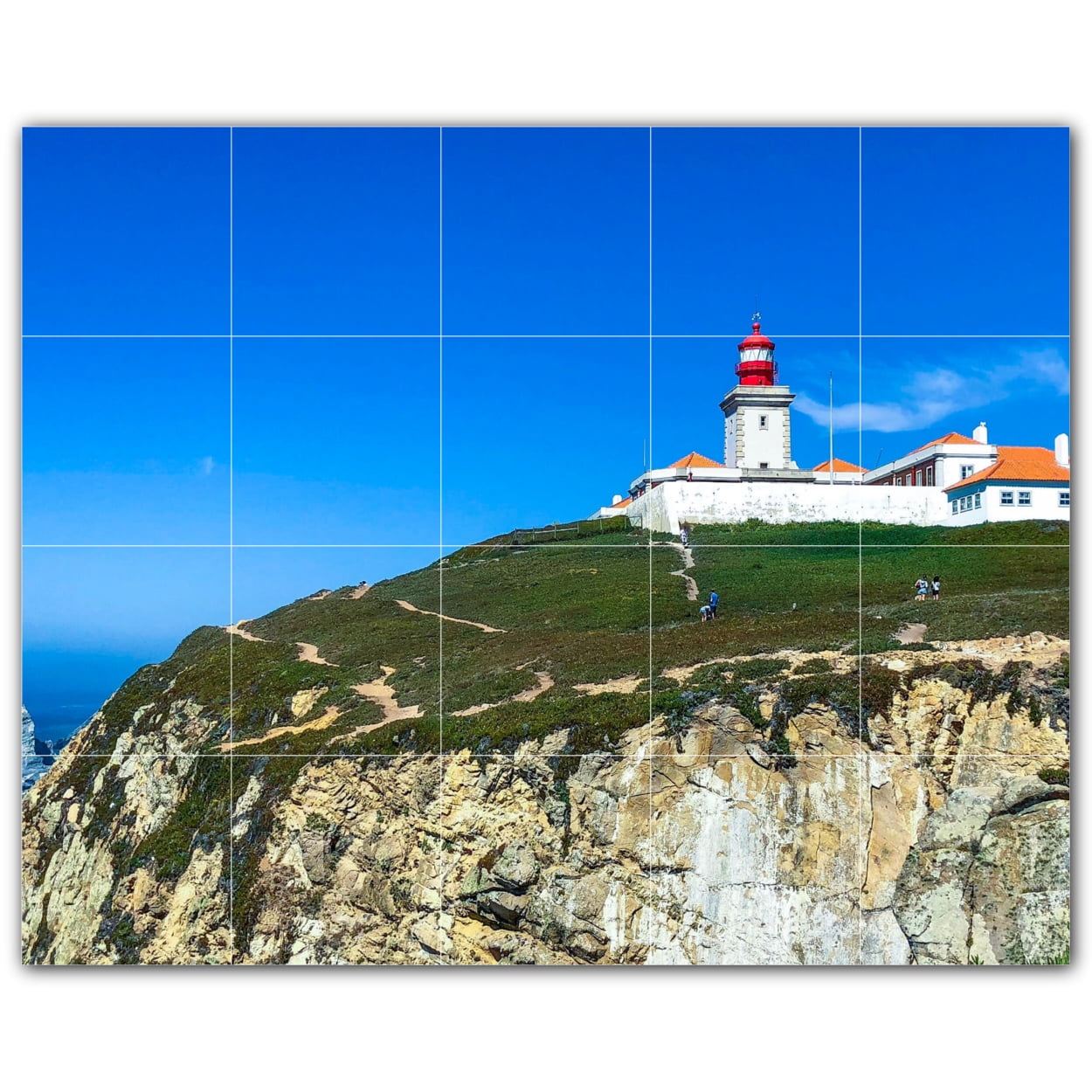Picture-Tiles.com: Lighthouse Ceramic Tile Wall Mural WAL500827-54M. 30 ...