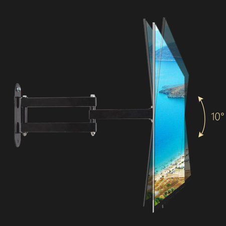 Universal Adjustable TV Wall Mount Bracket Support 180 Degrees Rotation ...