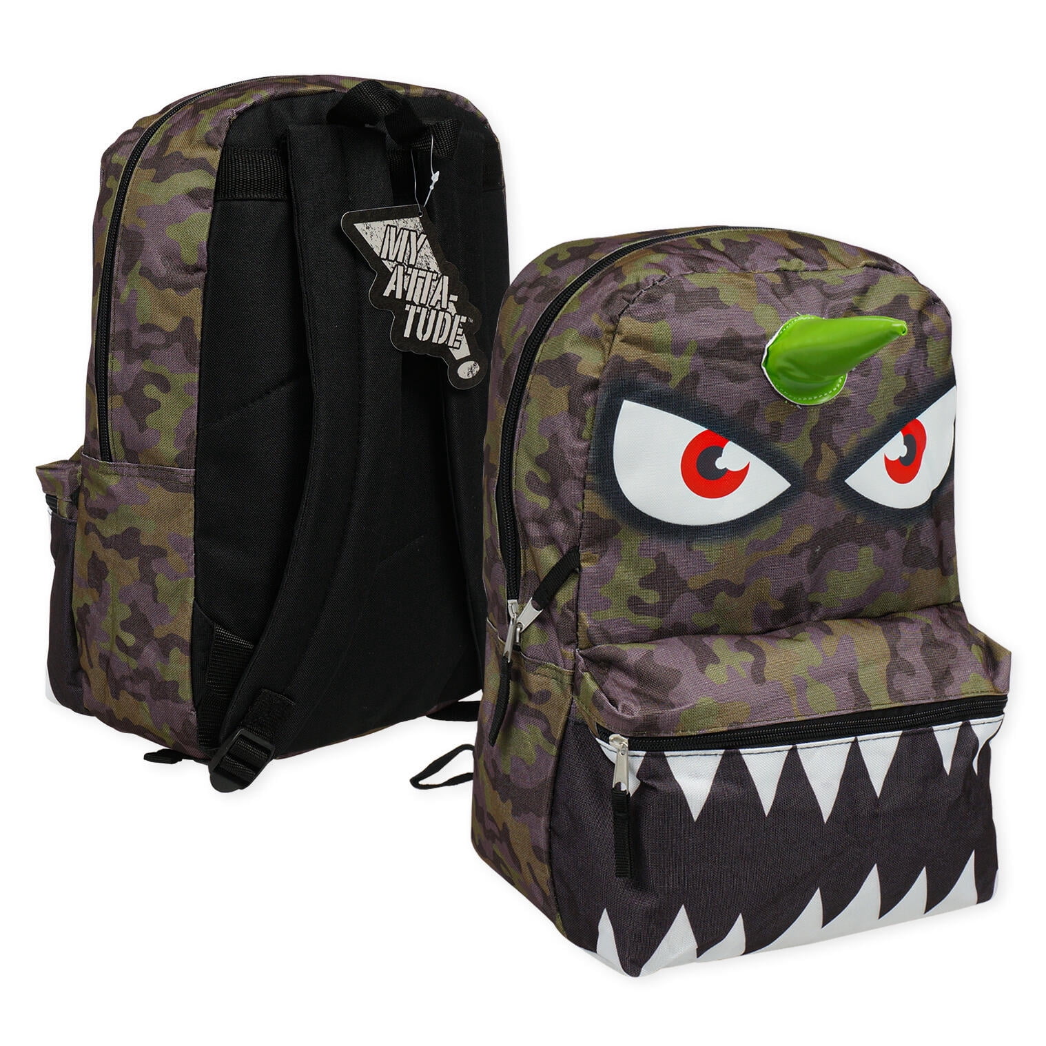 15" Monster Camo Backpack - Walmart.com