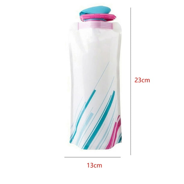 facefd Reusable 700mL Sports Travel Portable Collapsible Folding Drink ...