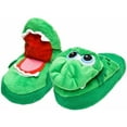 Stompeez! Slippers Growling Dragon Size 9-11 Small - Green - Walmart.com