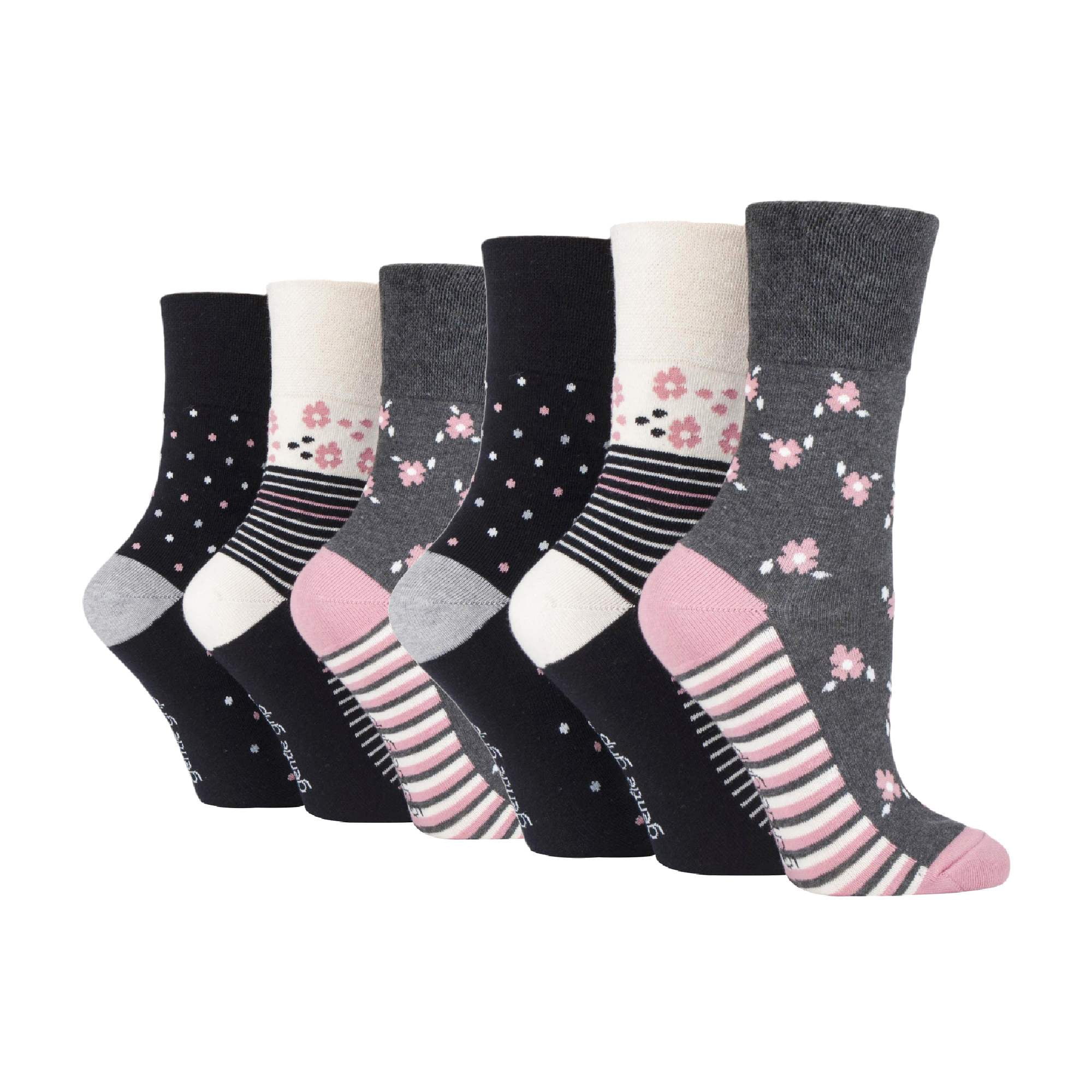 Click here for Gentle Grip - 6 Pairs Ladies Gentle Grip Non Elast... prices