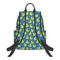 Xecao Rubber Duck print Backpack For women men Aesthetic Lightweight ...
