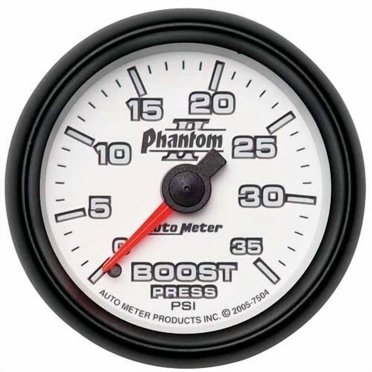 AUTO METER 2614 2IN BOOST-VAC, 30 IN. HG/ 30 PSI, MECH, Z-SERIES ...