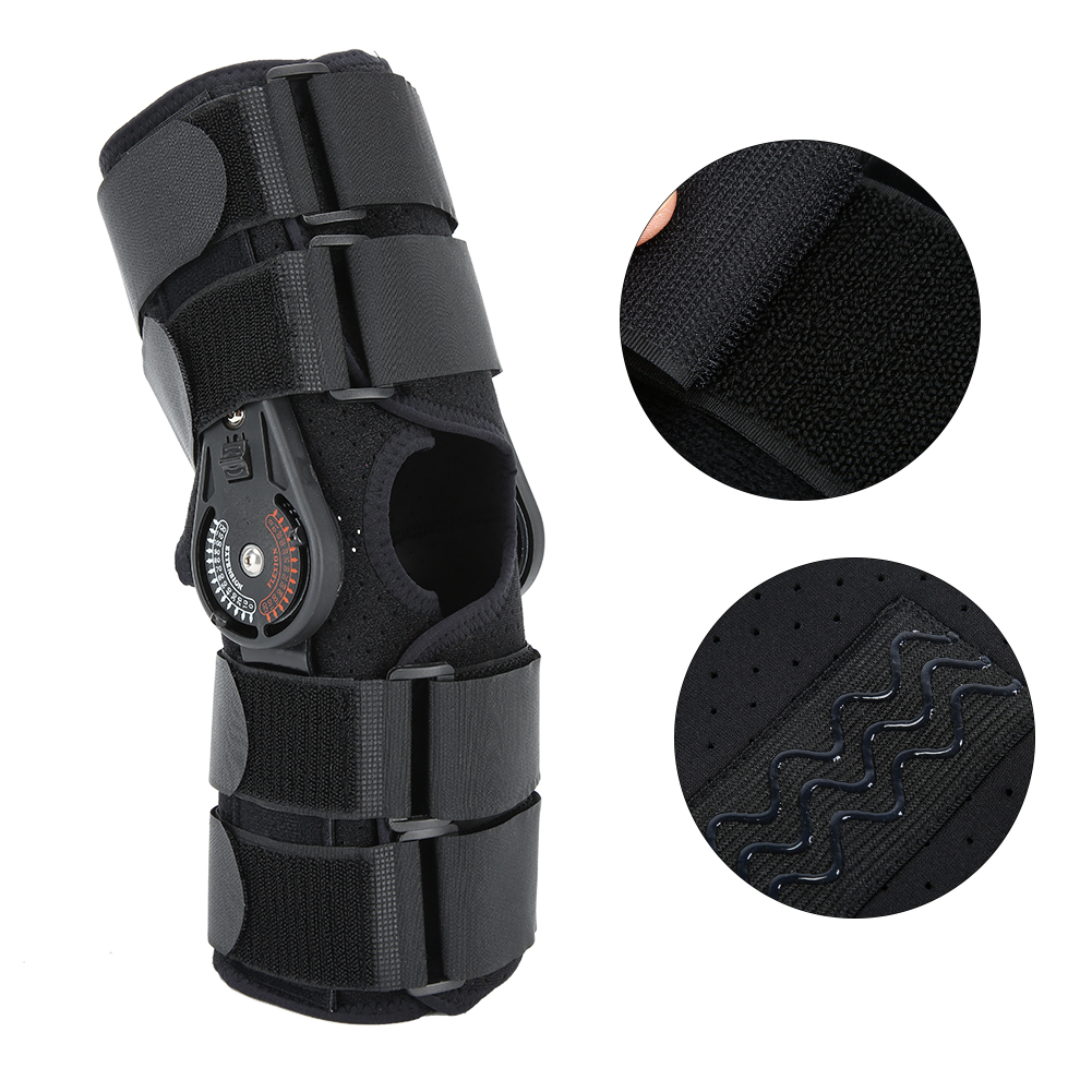 Rodillera Ajustable Fugacal con bisagras para Lesiones de ligamentos ...