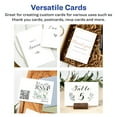 Avery Matte White Rectangle Cards, 3.5" x 5", 40ct - Walmart.com