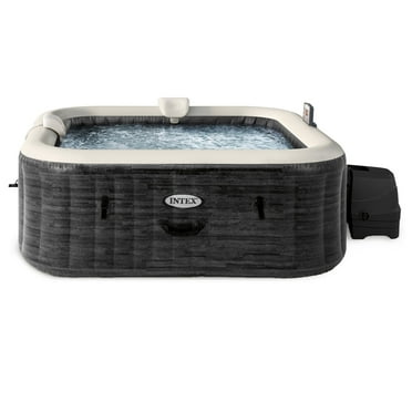 Intex PureSpa Plus Portable Inflatable Hot Tub Jet Spa & Medium Benches ...