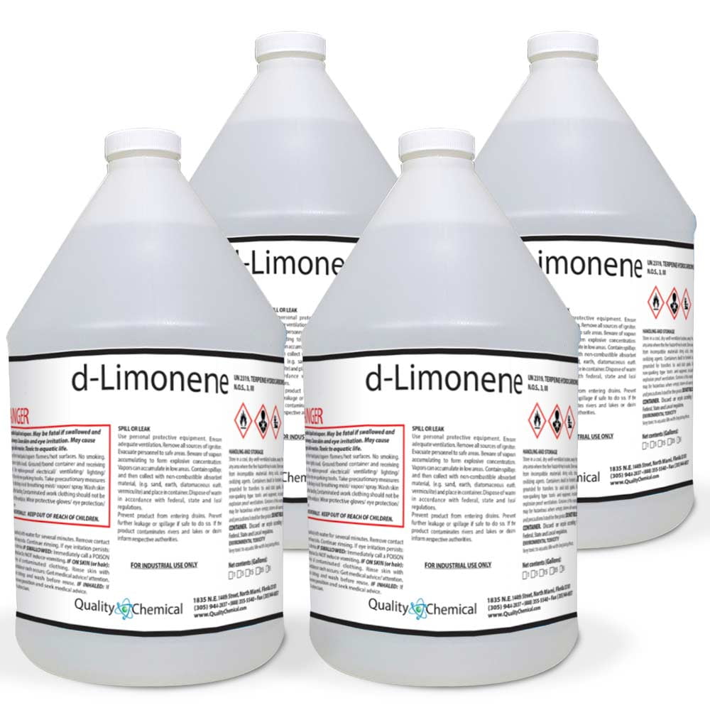 D-Limonene / Biodegradable / Citrus Solvent / 4 Gallon Case - Walmart.com