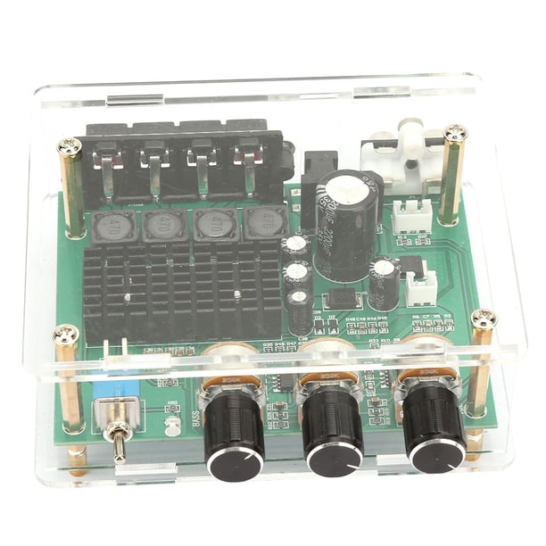Audio Amplifier Board,AC12-17V/DC 12-24V AMP Module Power Amplifier ...
