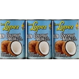 Coco Lopez Creamy Coconut Milk Liquid, 13.5 oz, Product of Dominican ...