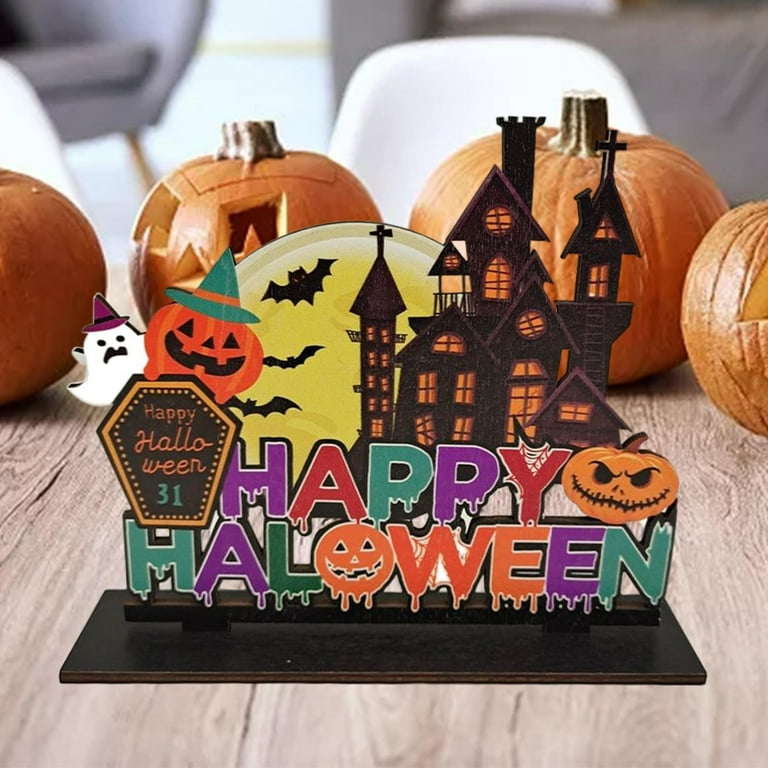 Halloween Plaque And Signs