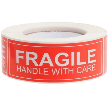 3 Rolls Fragile Warning Labels English Fragile Stickers Fragile ...