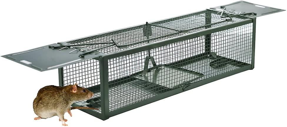 Trampas para ratas Trampa de captura Trampa de jaula de dos entradas ...