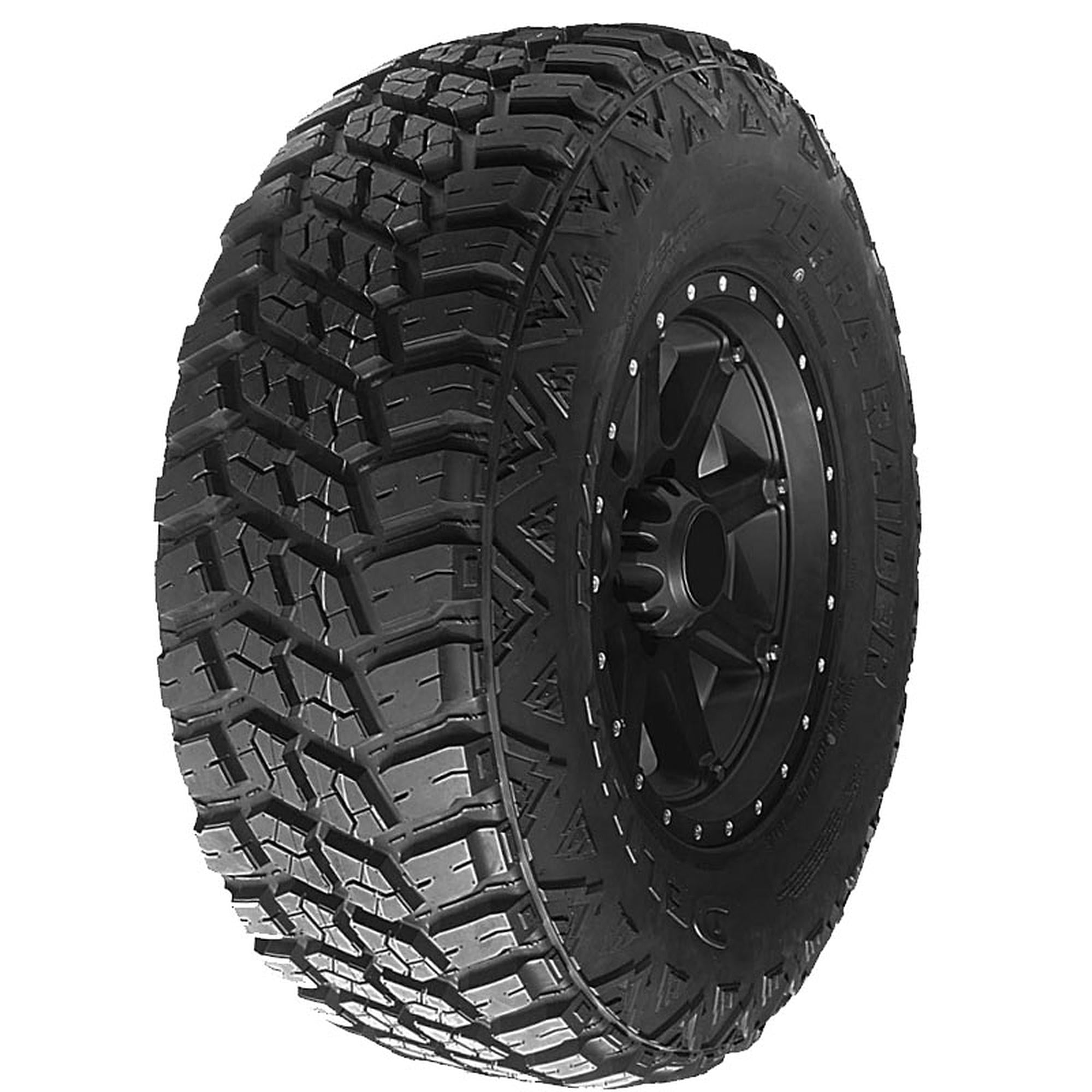 Set of 4 Terra Raider M/T KU-255 LT37X12.50R22 117Q E Tires - Walmart.com