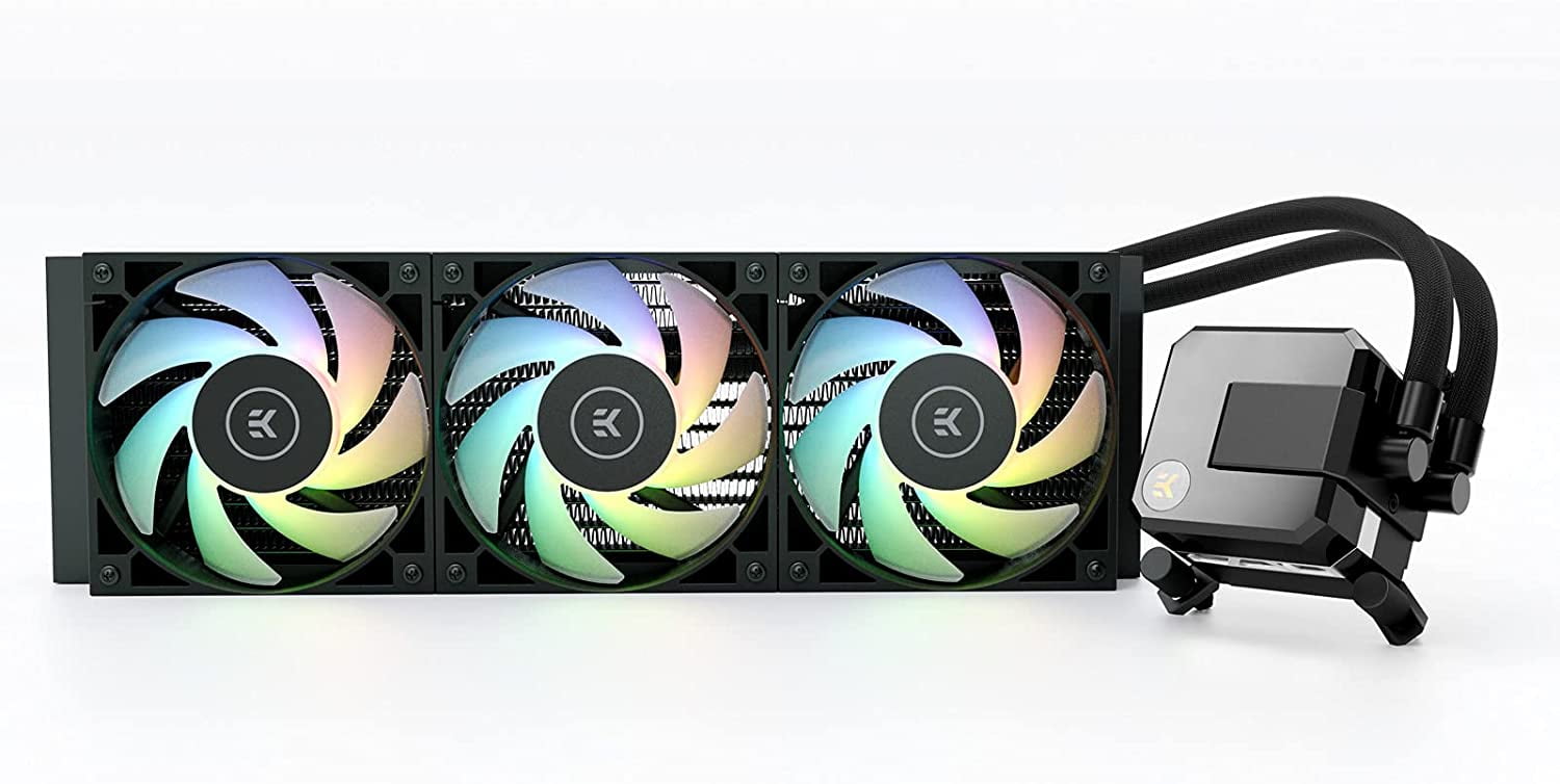 Buy EK AIO Elite 360mm D-RGB All-in-One CPU Liquid Cooler with EK ...