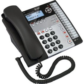 RCA ViSYS Cordless Expandable Phone System, 2 Lines, 1 Handset ...