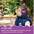 Protear Kids Noise Reduction Ear Muffs, NRR 25dB Hearing Protectors ...