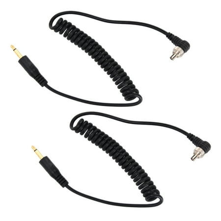 Camera Flash Cable, Plug and Play Camera Flash Coiled Cable Quick ...