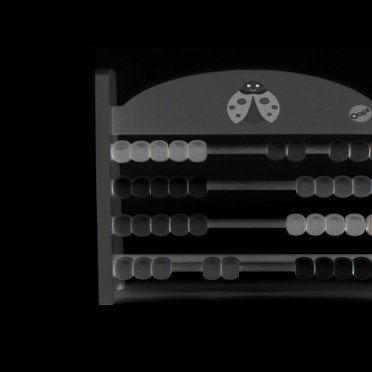 Melissa & Doug Counting Shape Stacker - Wooden Educational Toy With 55 ...