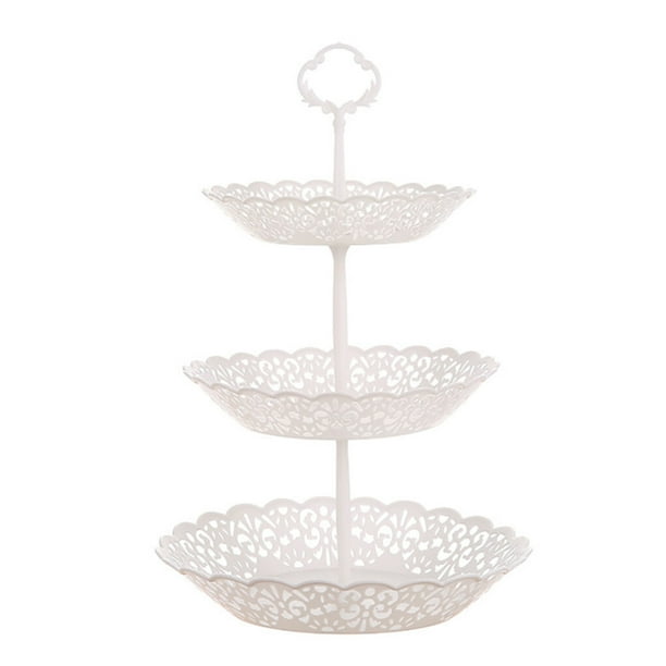 Fruits Tray 3 Layer Snacks Plate Cupcake Dessert Stand Fruits Tray ...