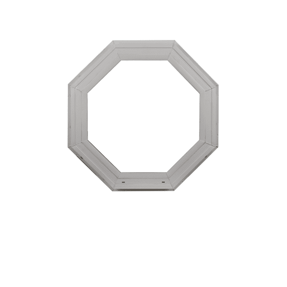 60"x12" Double Pane White Vinyl Transom Window Low-E Glass, Argon Gas ...