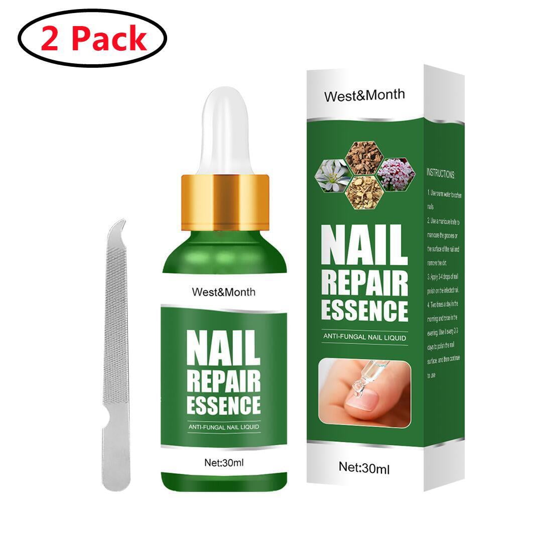 2 Pack Fungal Nail and Toenails Maximum Strength Antifungal Liquid with ...