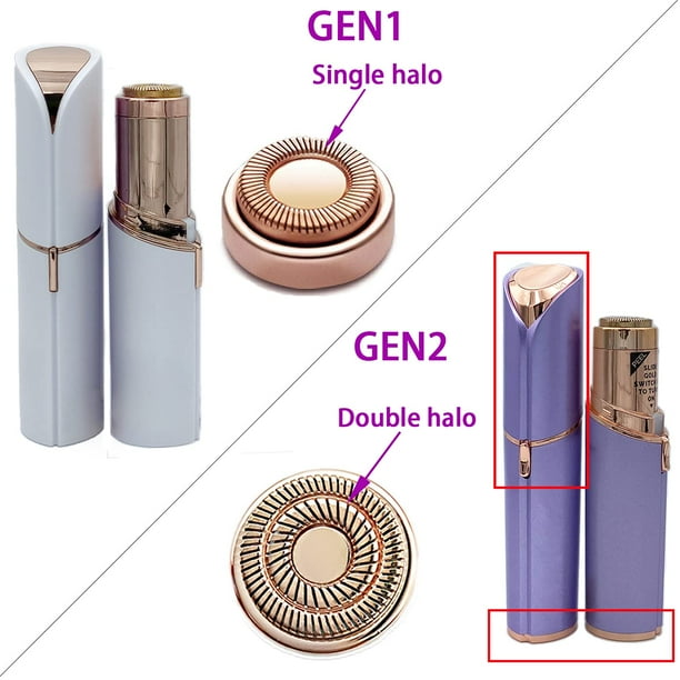 Replacement Heads for Finishing Touch Flawless Facial Hair Remover ...