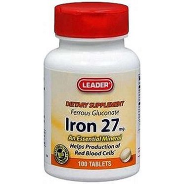 21st Century High-Potency Iron, 27 mg, 110 Easy to Swallow Tablets ...