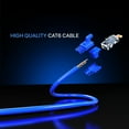 Ethernet Cable & Cat6 Network Cable, 1.5 ft, Blue LAN Rj45 Internet ...