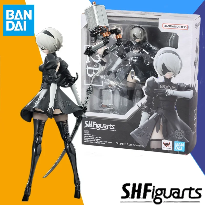 Bandai-figura de acción Original S.H.Figuarts SHF Nier:Automata 2B ...