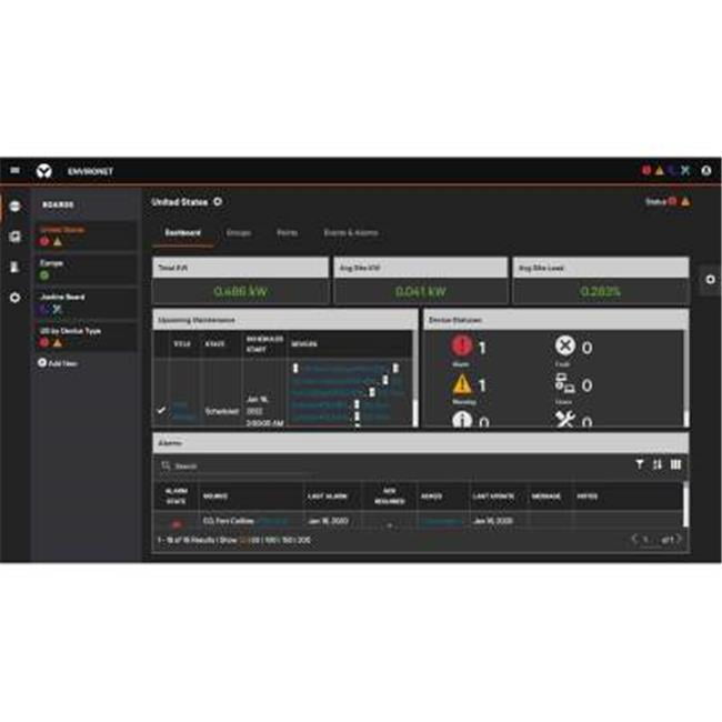 Vertiv ENVA-DEV-200 Environet Alert Device License for 200 Integrated ...
