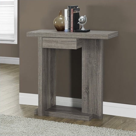 Monarch 32 inch Console Accent Table in Dark Taupe | Walmart Canada