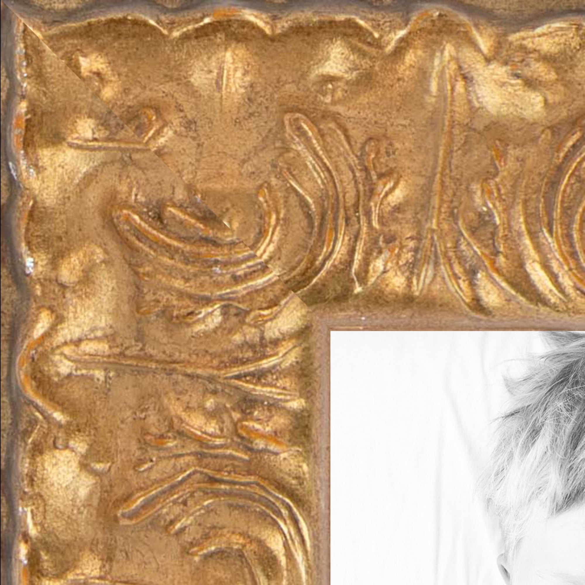 ArtToFrames 8x10 Inch Gold Picture Frame, This Gold Wood Poster Frame ...