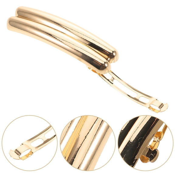 3 14In Curved Hair Clip Nkl 8Pc - Walmart.com