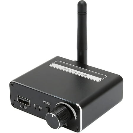 DAC Audio Digital to Analog Converter, Bluetooth 5.0 HiFi Audio ...
