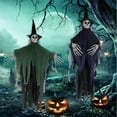 Happiwiz 32x40 Inch Halloween Hanging Ghost, Grim Reapers Skeleton ...