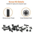 Comprehensive Laptop Repair Screw Kit, 500-Pcs M2 M2.5 M3 Cross Head ...