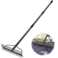Flexrake 1A 19" Flex Steel Leaf Rake - Walmart.com