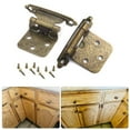 YIEMEEN Vintage Cabinet Hinges Self Closing Metal Hinges Upgrades for ...
