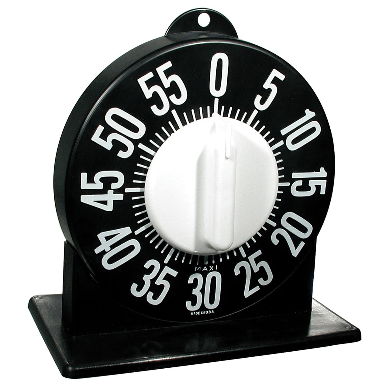 Tactile Long Ring Low Vision Timer With Stand - White Dial - Walmart.com