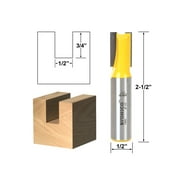 Yonico Small Door Panel & Baseboard Ogee Molding Router Bit - 1/4 ...