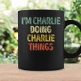 Im Charlie Doing Charlie Things Personalized Name Coffee Mugs - Walmart.com