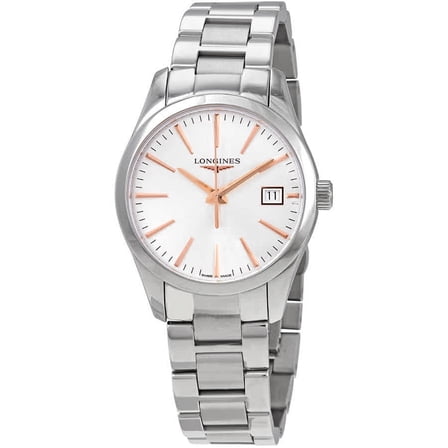 Longines Conquest Classic. Women's MOP Dial Quartz Watch L2.286.4.87.6 ...
