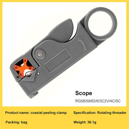 New Multitool Wire Stripping Squeezing Pliers Coaxial Cable Cold Press ...