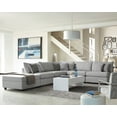 Coaster Cambria 6-piece Fabric Upholstered Modular Sectional Gray ...