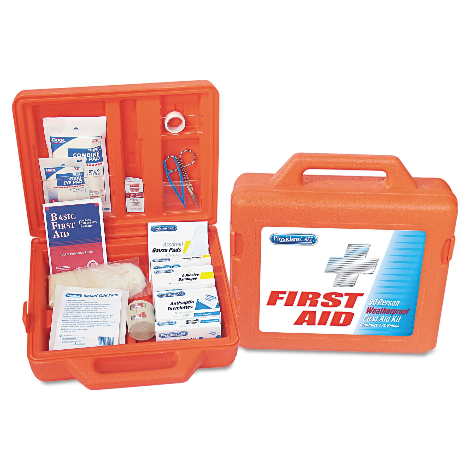 PhysiciansCare by First Aid Only Weatherproof First Aid Kit for 50 ...