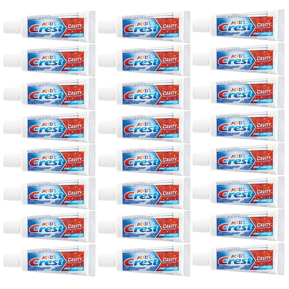 Crest Kids Anti-Cavity Toothpaste, Sparkle Fun, Travel Size 0.85 oz ...