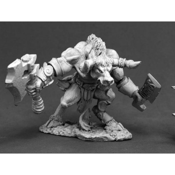 Cretus Minotaur Miniature 25mm Heroic Scale Dark Heaven Legends Reaper ...