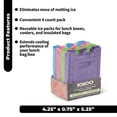 (2 pack) Igloo 4-Pack MaxCold Small Ice Freeze Block, Multi Color, Made ...