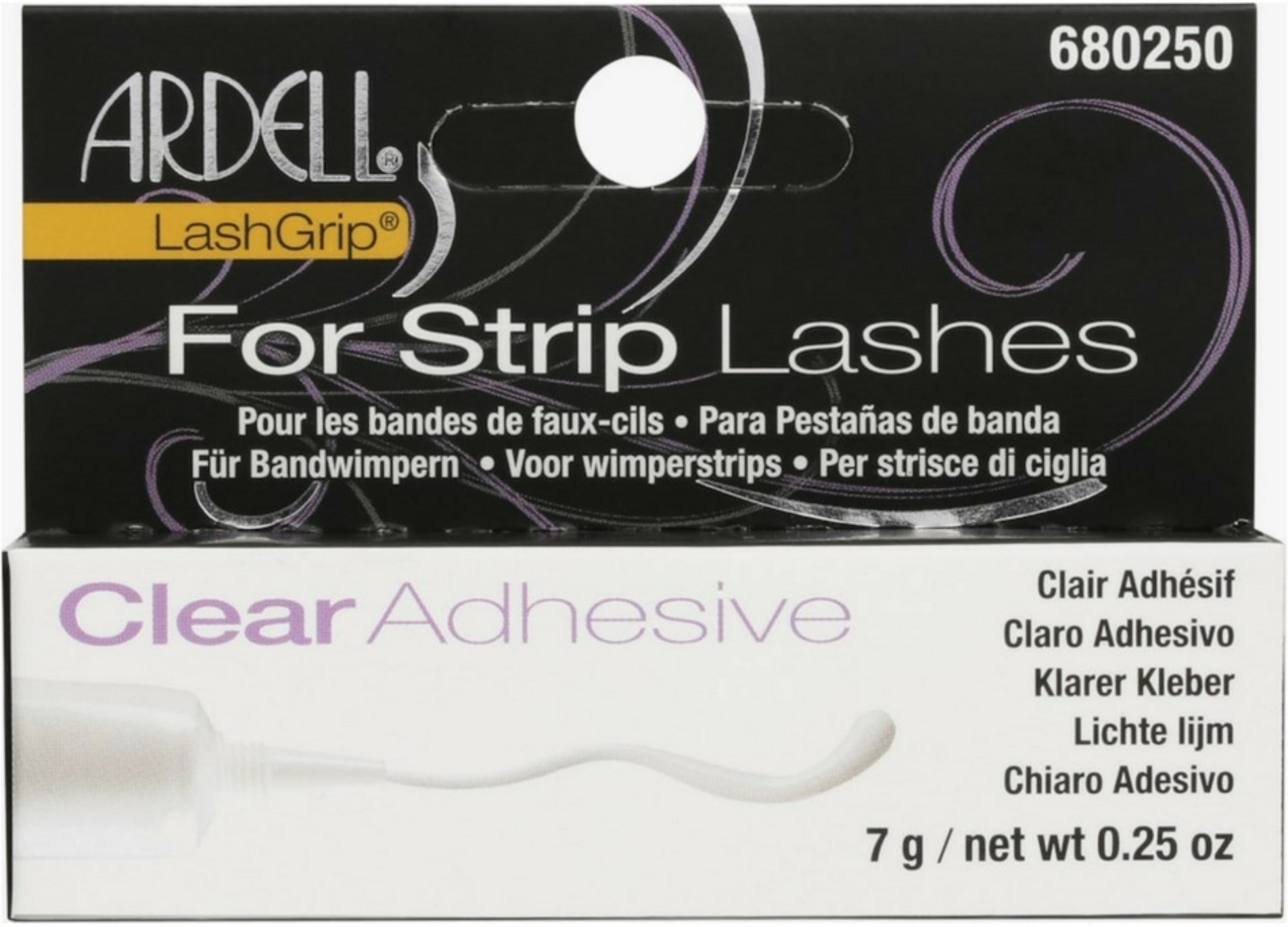 2 Pack - LashGrip Eyelash Adhesive, Clear 0.25 oz - Walmart.com